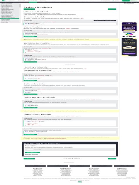 Python Modules Pdf Python Programming Language Java Script