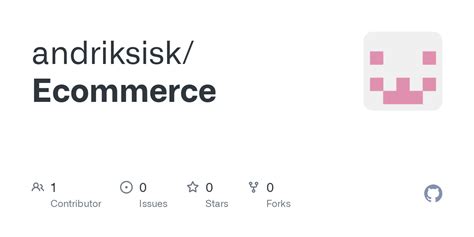 GitHub Andriksisk Ecommerce