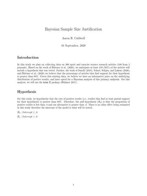 Bayesian Power Analysis Pdf Simulation Hypothesis