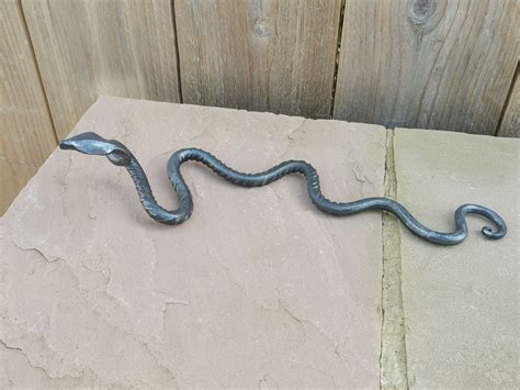 Handmade Rebar Snake Deer Skulls Iron Ts Snake