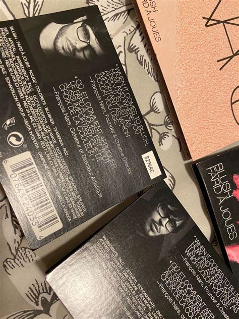 Nars Sample Cards Orgasm Blush Sex Appeal Blush Laguna Bronzer Beauty And Personal Care Face