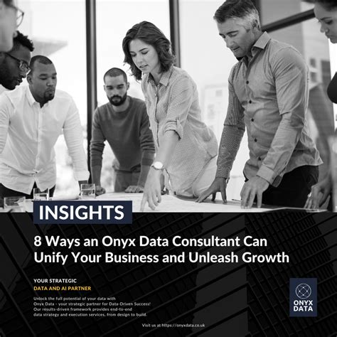 8 Ways An Onyx Data Consultant Can Unify Your Business And Unleash Growth Onyx Data