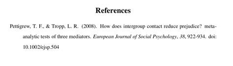 Bibtex Apacite How To Avoid A Line Break Between Doi And The Doi