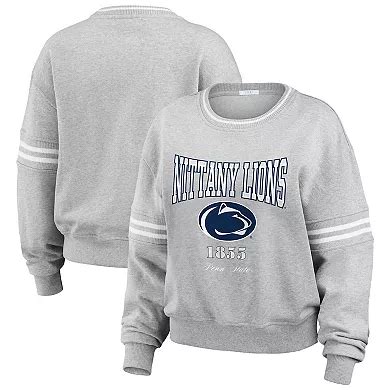 Womens Wear By Erin Andrews Heather Gray Penn State Nittany Lions