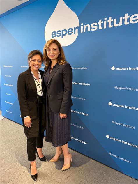 A Special Thank You To Domenika Lynch Executive Director Of The Aspen Institute Latinos And