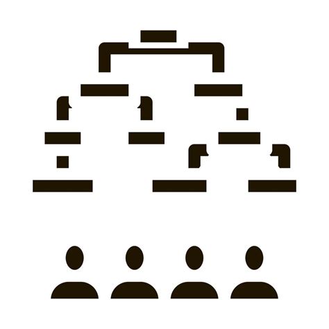 Multi Pass Algorithm Icon Vector Glyph Illustration 19471373 Vector Art At Vecteezy