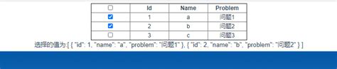 vue之复选框选中表格行数据全选 全不选 部分选 vue全选和全不选效果复选框 CSDN博客