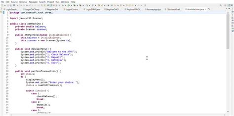 finished codsoft internship task 3 on atm machine shaik mahaboob