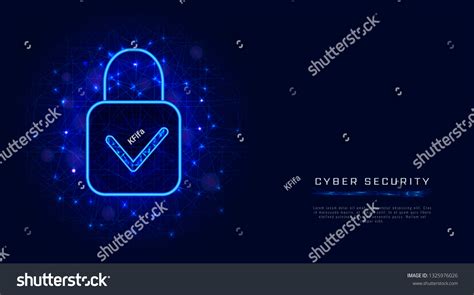 Cyber Security Template Padlock Check Mark Stock Vector Royalty Free 1325976026 Shutterstock