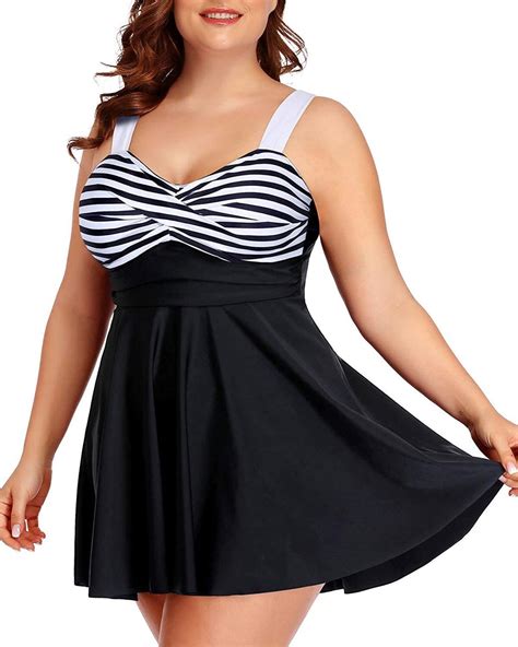 17 Best Plus Size Swimsuits On Amazon In 2024 Plus Size Swimwear