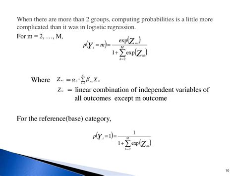 Multinomial Logistic Regression Analysis