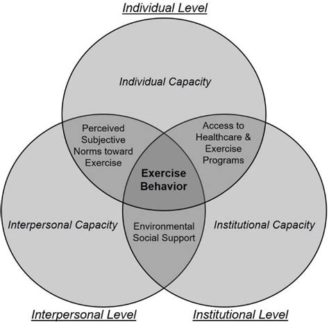 Pdf Proposing An Ecological Transactional Framework For Exercise Behavior In People With