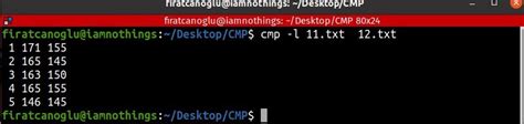 Örneklerle Linuxta Cmp Komutu Nasıl Kullanılır Linux Data Linux
