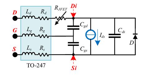 Sic Power Mosfet Compact Model Schematic Download Scientific Diagram