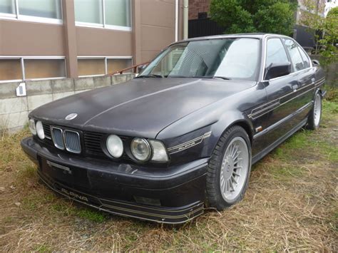 本物 アルピナ B10 ビターボ 5mt 部品取り車 低走行 Alpina B10 Bi Turbo 不動 書無し 輸出 Bmw E34