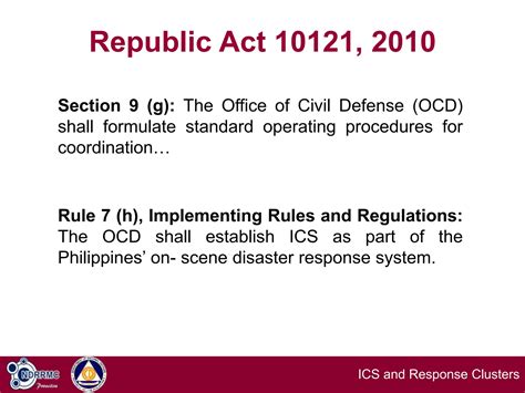 Ics And Response Clustersics And Response Clusters Pptx Pptx