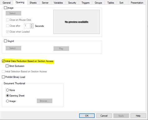 solved can i disable section access without a reload qlik community