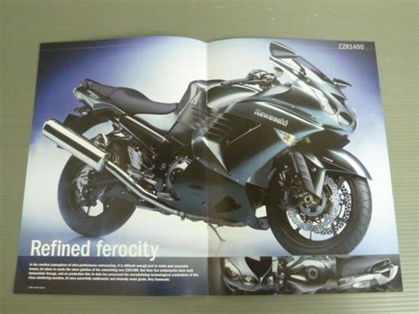 Yahoo オークション Kawasaki カワサキ Zzr1400 英語 カタログ パン