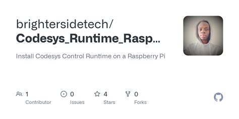 Github Brightersidetechcodesysruntimeraspberrypi Install Codesys