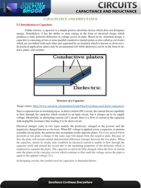 5 Capacitance And Inductance Pdf Inductance Capacitance