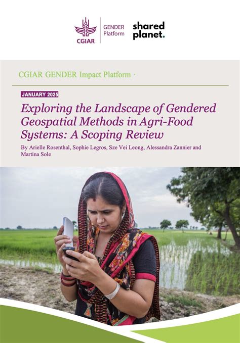 How Gis Helps Uncover Gender Dynamics In Agri Food Systems Niyati Singaraju Posted On The