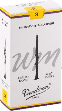 Riet Klarinet Vandoren White Masters 3