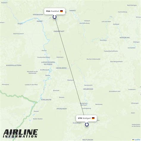 Airlines With Flights From Frankfurt To Stuttgart Fra To Str