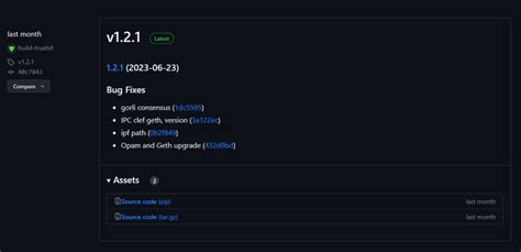 last update of truebit eth was at the end of last june r truebit
