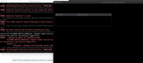 Vulkan Black Screen And Errors In The Console When Shaders Are