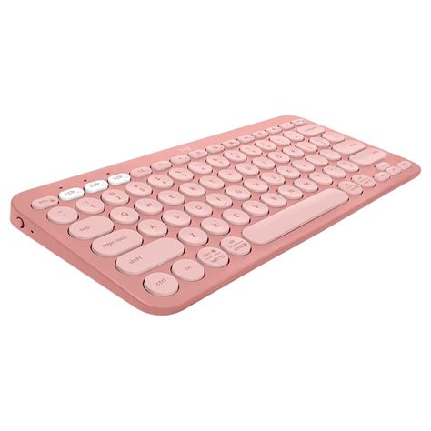 Teclado Logitech Sem Fio Pebble Keys 2 K380S Bluetooth Rosa Época Eletro