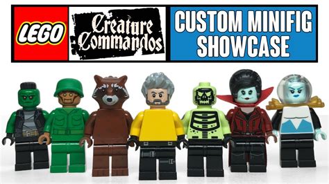Lego Creature Commandos Custom Minifig Showcase Youtube