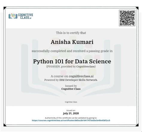 Anisha Kumari On Linkedin Cognitiveclass