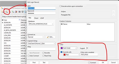 Can We Change TOAD Theme Color Settings Depends On Database Role Toad For Oracle DevOps