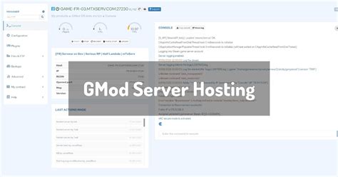 Gmod Garrys Mod Server Hosting Free Trial