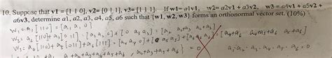 solved 10 suppose that v1 [1 1 0] v2 [0 1 1] v3 [1 1