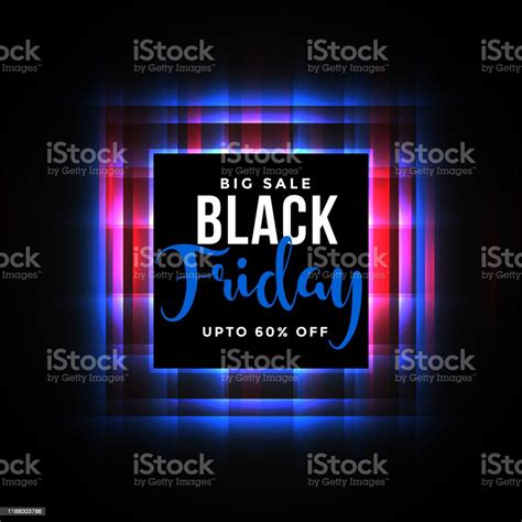 블랙 프라이데이 빛나는 네온 세일 배경 디자인 가격에 대한 스톡 벡터 아트 및 기타 이미지 가격 검은색 계절 Istock