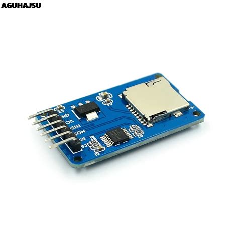 Pcs Lot Micro SD Card Mini TF Card Reader Module SPI Interfaces With Level Converter Chip For