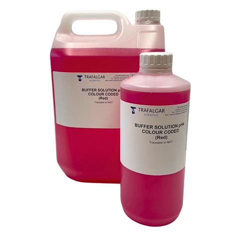 Ph4 Buffer Solution Red 1ltr Trafalgar Scientific