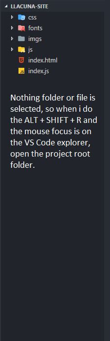 Have A Keybinding To Reveal The Workspace Root In The Os Explorer · Issue 40138 · Microsoft