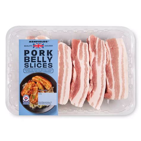 British Pork Belly Slices Aldi Uk