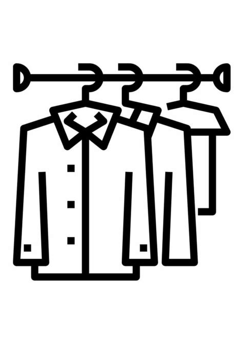 Desenho De Guarda Roupa Para Colorir Amo Colorir