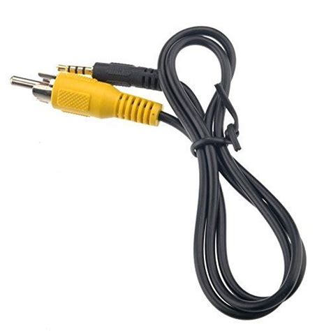 Composite Video Out Output RCA Cable Mm AV Plug For GoPro Hero EconoSuperStore