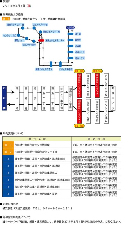 路線バス 内川橋発着たかとり団地循環を新設します 運行情報トピックス 京浜急行バス