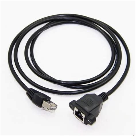 5 Meters LAN Network Adapter Male To Female Screw Extension Cable RJ45 Extender At 599