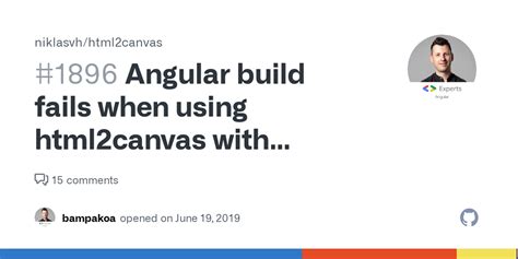 Angular Build Fails When Using Html2canvas With Awaitasync · Issue 1896 · Niklasvhhtml2canvas