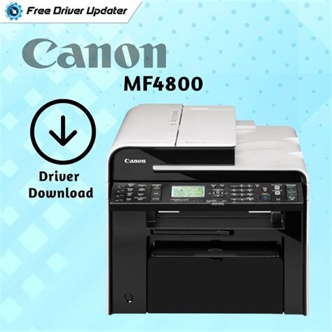 Download Canon Mf4800 Printer Driver