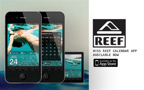 Reef Launches Miss Reef Calendar Application