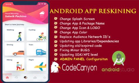 reskin rebrand set up bug fix in codecanyon flutter code by gzack22
