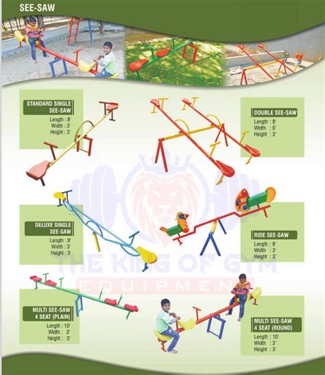 Frp 4 Seater Playground Single Seesaw In Outdoor At Rs 7500 In Ahmedabad
