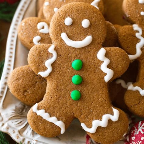 Gingerbread Man Cookies A Festive Holiday Favorite Recipes By Lucelle